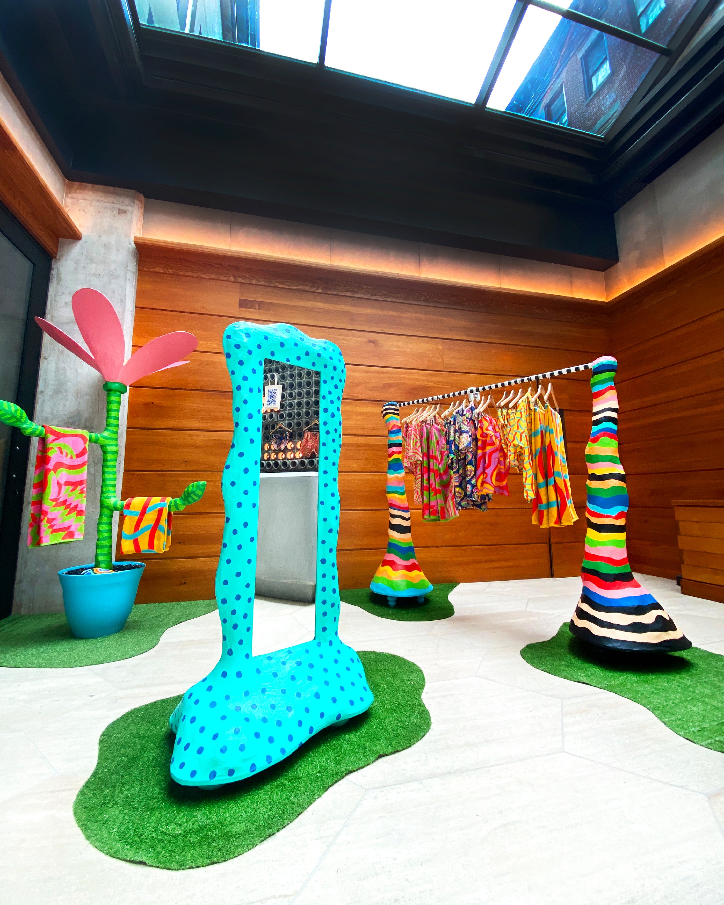 Zander Schlacter x Homoco Installation at Ace Hotel